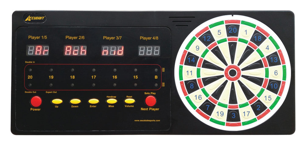 LED Deluxe Electronic Score Pad | Accudart | Escalade Sports