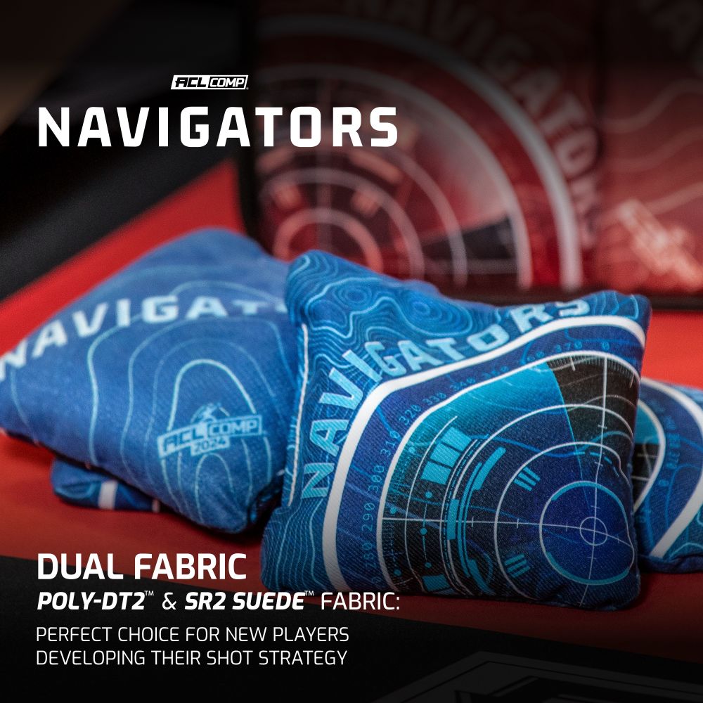 COMP Blue Navigator Cornhole Bags | American Cornhole League | Escalade ...