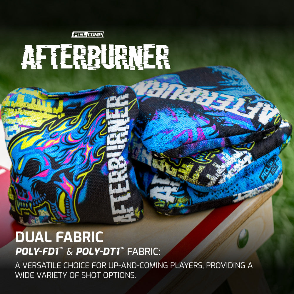 ACL COMP Electric Blue Afterburner Cornhole Bags | Escalade Sports