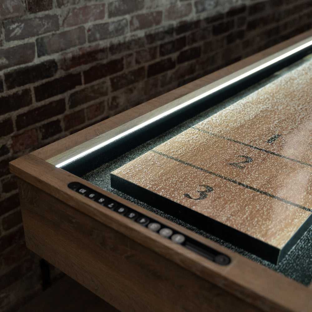 LED shuffleboard with Buffet Top | Escalade Sports