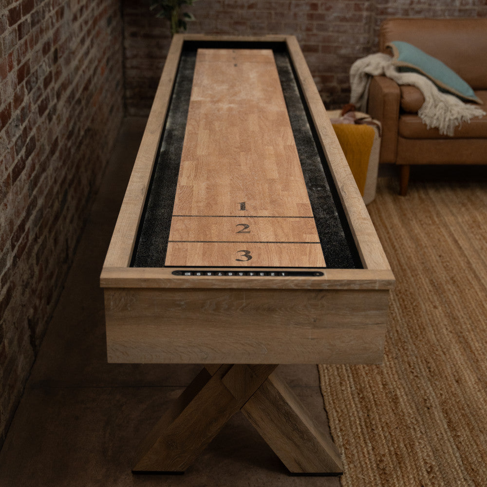LED shuffleboard with Buffet Top | American Legend | Escalade Sports