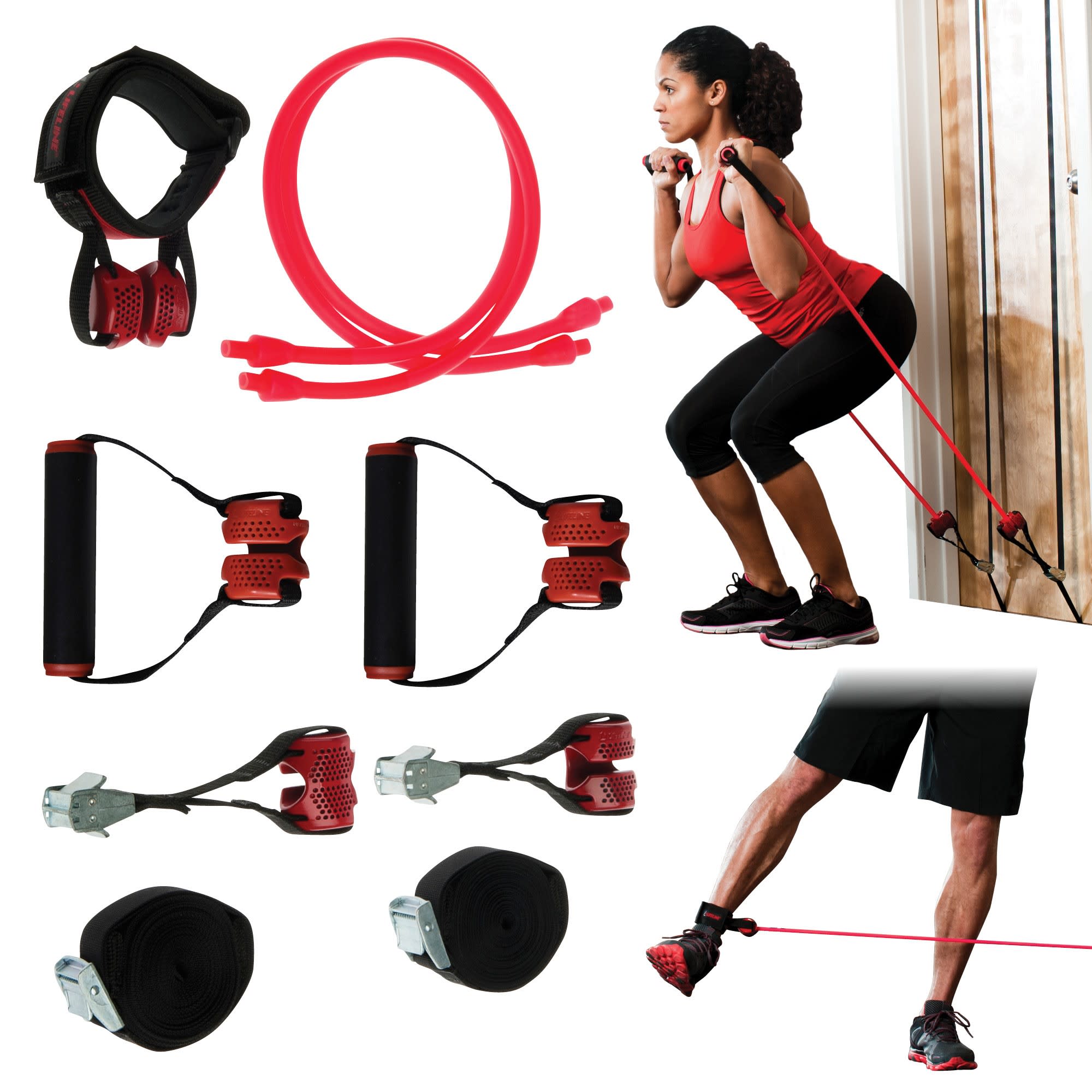 Resistance Band Station Resistance Bands Sets For Calisthenics