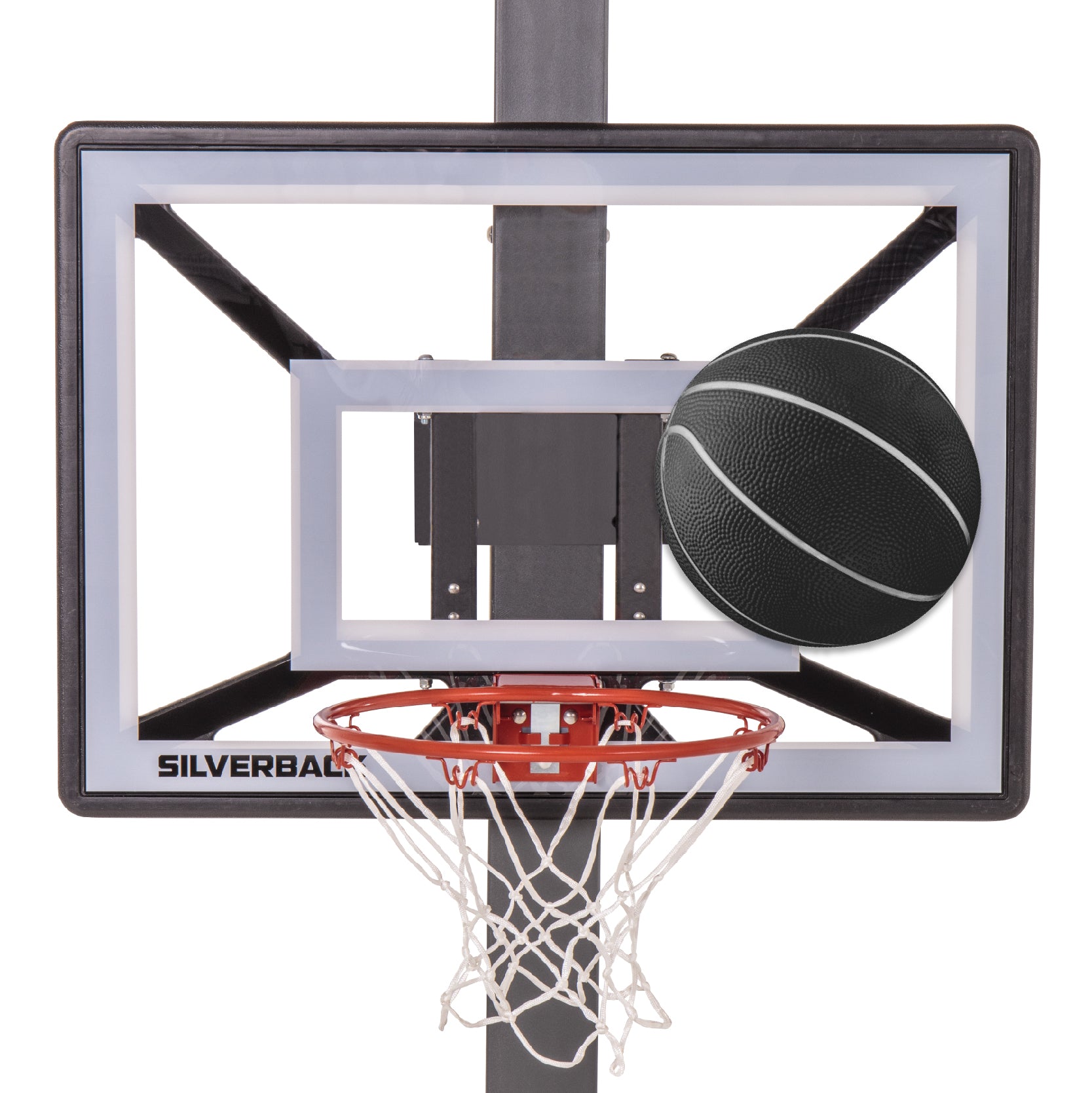 Basketball Ball And Hoop